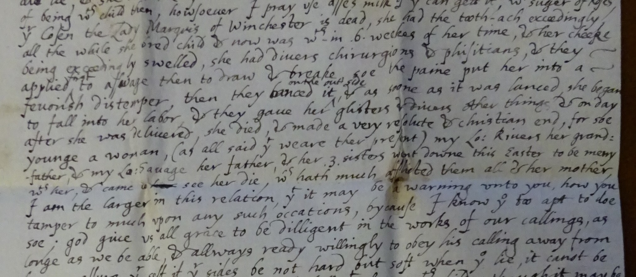 Toothache and the Death of Jean Savage Paulet, Marchioness of ...